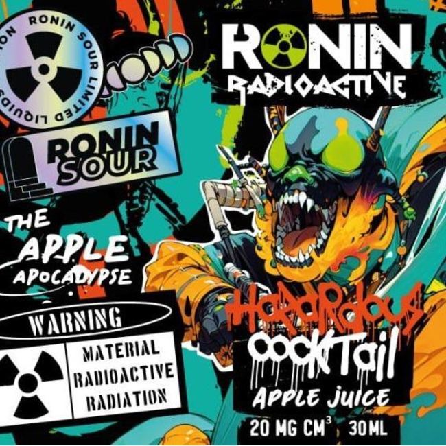 Жидкость RONIN Radioactive SALT Hazardous Cocktail 30мл