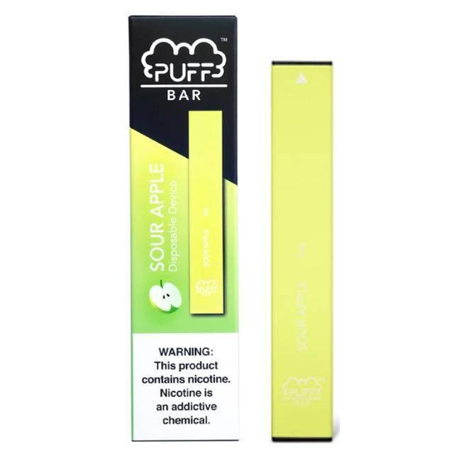Набор Puff Bar 5% 300 puffs Sour Apple